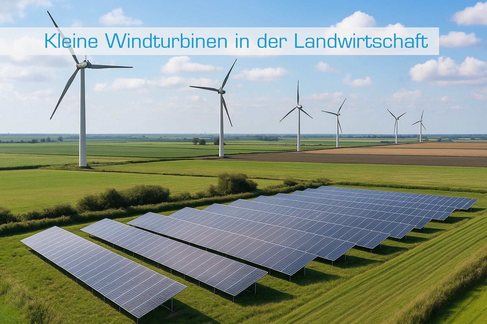 Windturbinen: Hybride Energielösungen Landwirtschaft | LUVSIDE